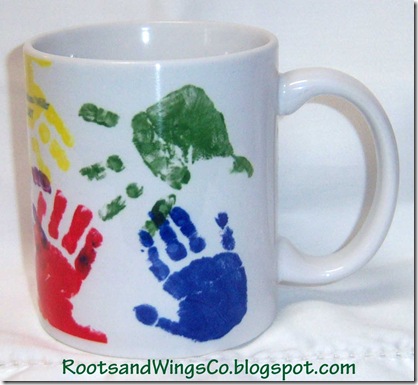 RootsAndWingsCo: Children’s Artwork Mug Gift